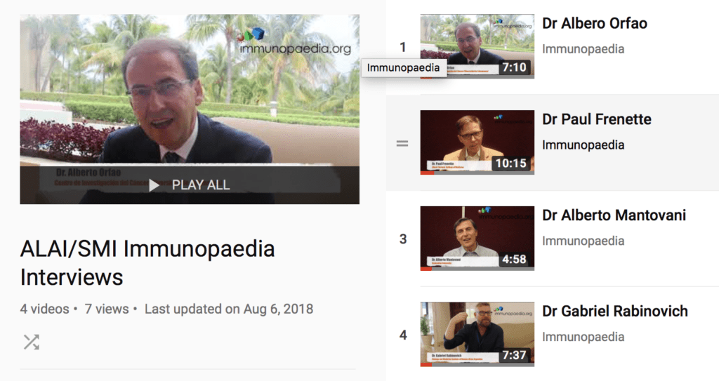 Video Interviews | Immunopaedia