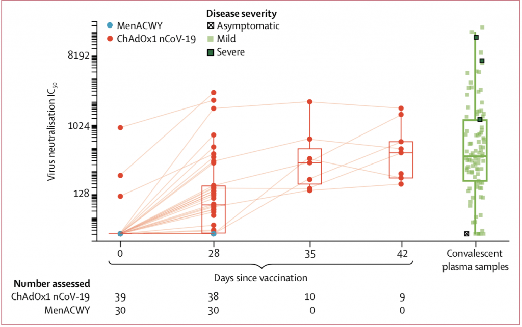ChAdOx1 nCoV-19 vaccine is safe and immunogenic | Immunopaedia